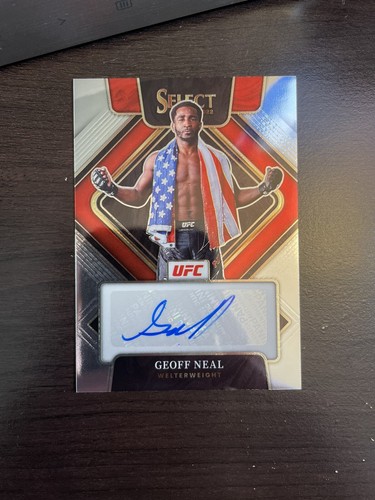 Geoff Neal 2022 Panini Select Signatures Auto UFC | eBay
