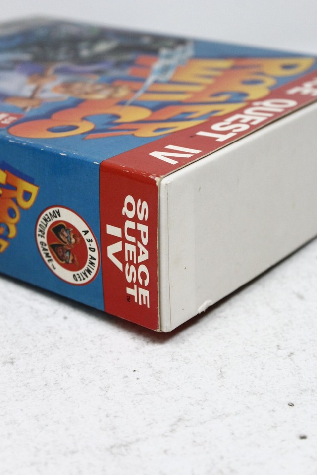 Space Quest IV Roger Wilco & The Time Rippers Big Box PC Game 5.25 IBM ...