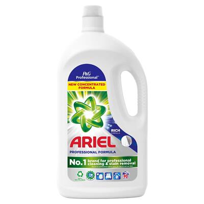 Ariel Professional Concentrated Laundry Detergent Liquid, Original - 90 ...