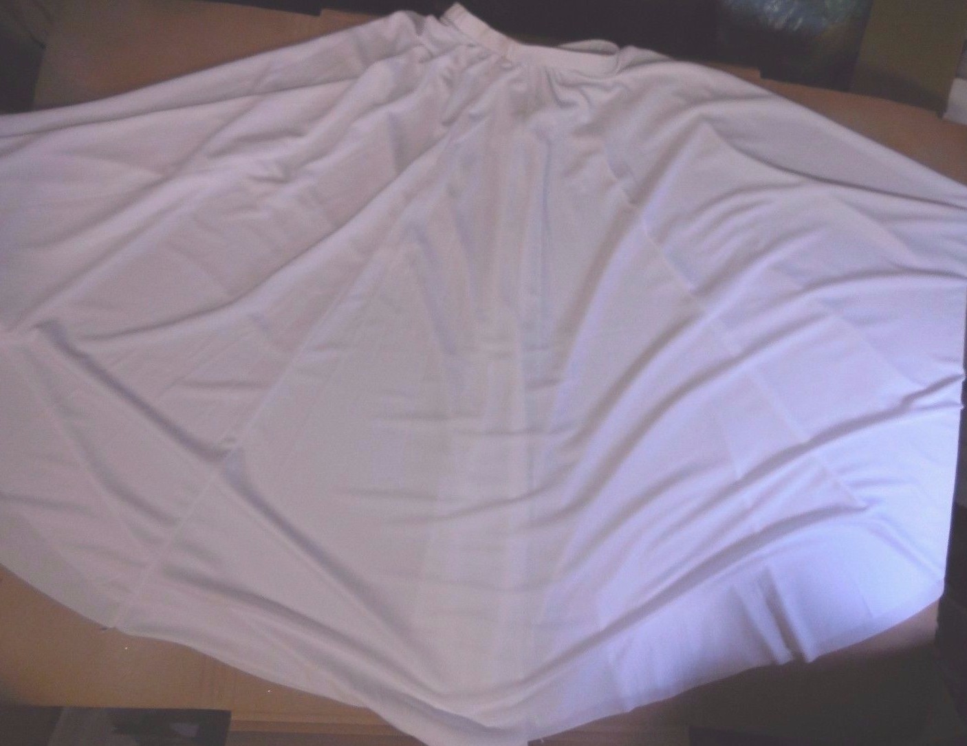 Praise Liturgical Skirt Church Dance FULL Circle White child/ Ladies ...