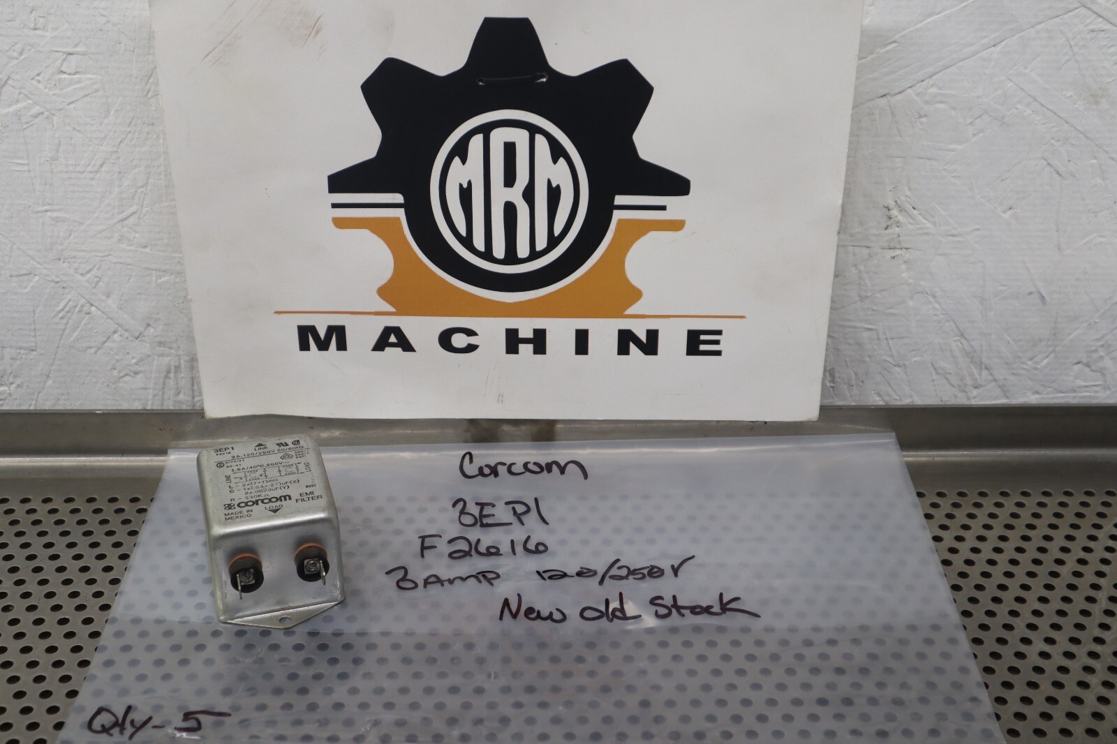 Corcom 3EP1 F2616 EMI Filter 3A 120/250V 50/60Hz New Old Stock (Lot of ...