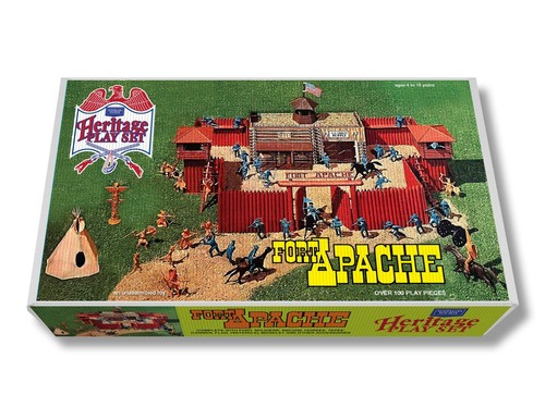 Marx Heritage Fort Apache Play Set Box. | eBay