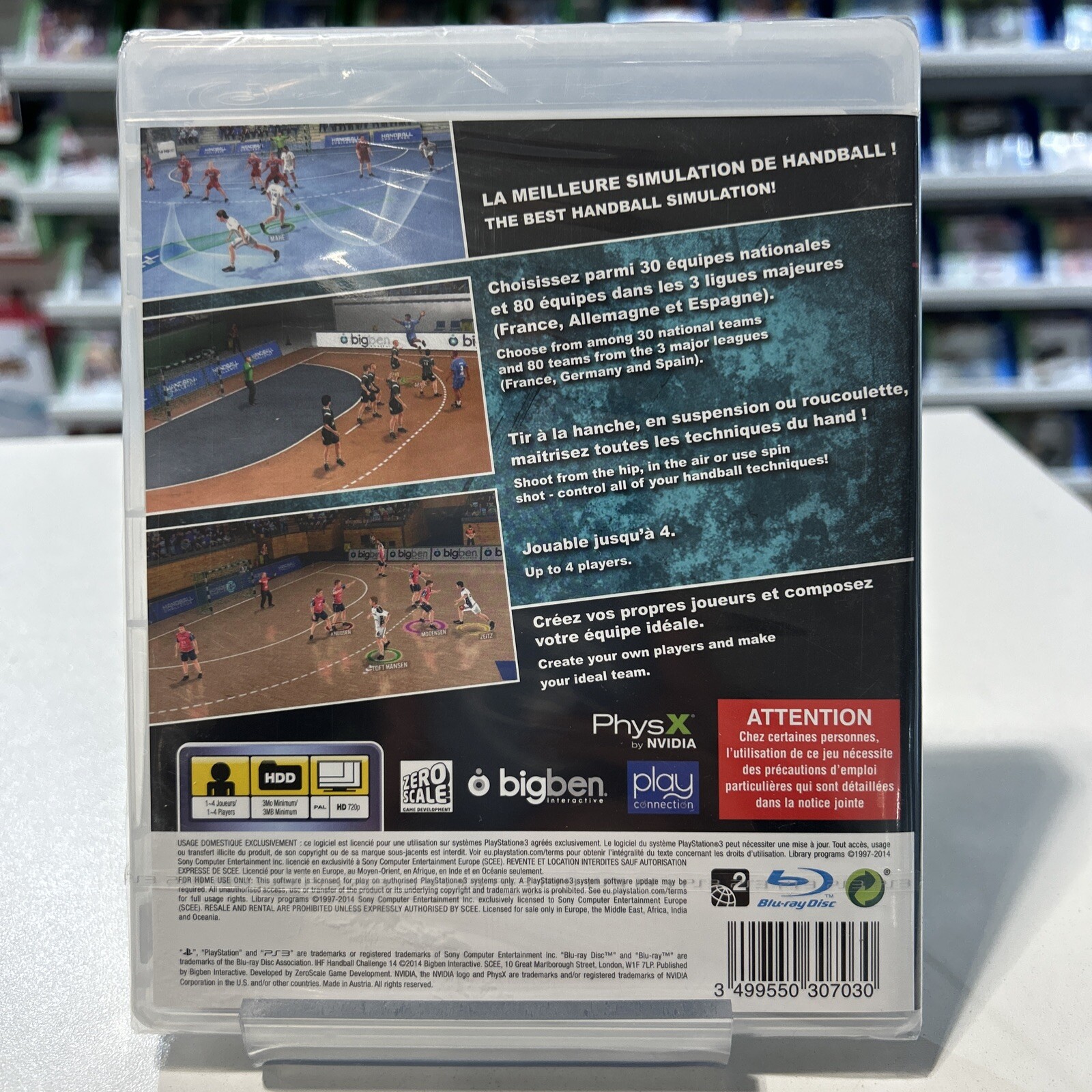 IHF Handball Challenge 14 (Sony PlayStation 3, 2014) Neuf ...