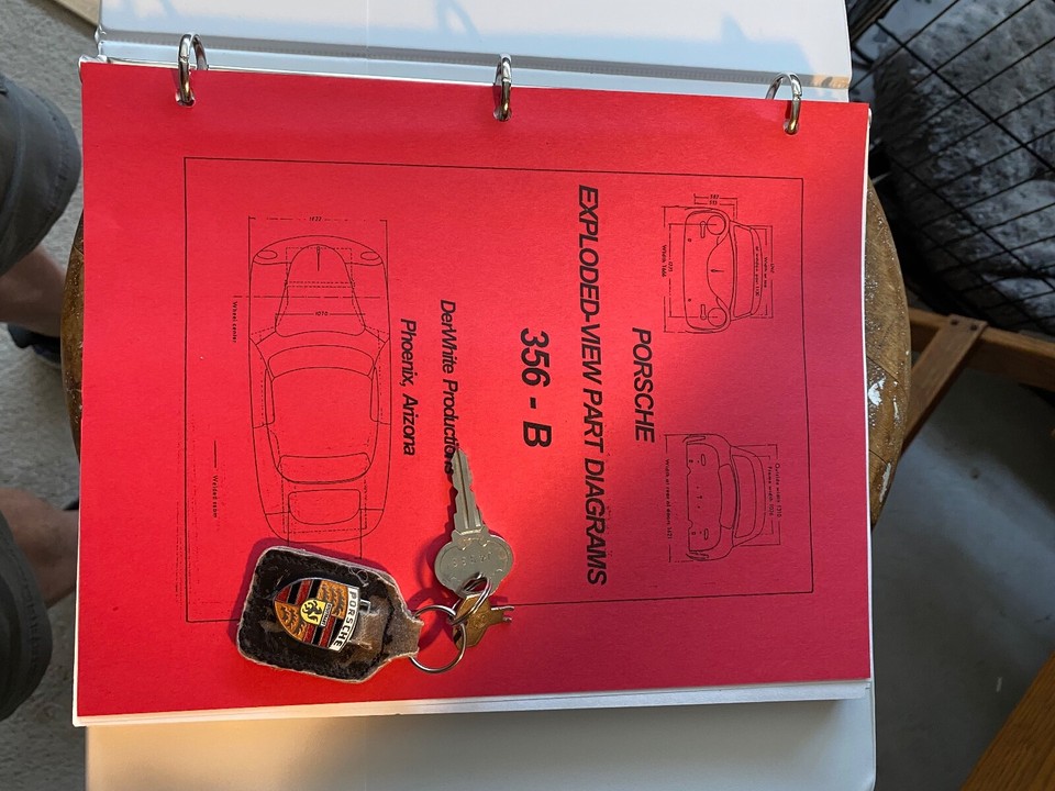 356 Porsche T-5, T-6 1960-1963 Der White Exploded View Part Diagrams | eBay