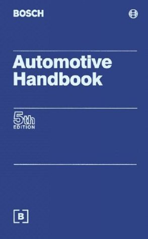 AUTOMOTIVE HANDBOOK (BOSCH) By Robert Bosch **Mint Condition ...