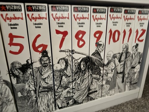 Vagabond Vizbig Complete Volumes 1-12, English, Takehiko Inoue, Manga ...