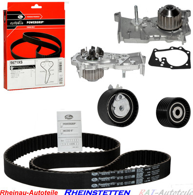 GATES 5671XS Zahnriemen+Satz+WAPU OE.Qualität RENAULT DACIA NISSAN 1.6 ...