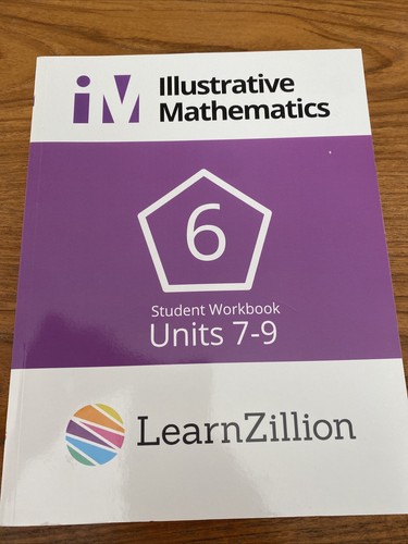 Learn Zillion Illustrative Math Student Workbook Grade 6 Units 7-9 ...