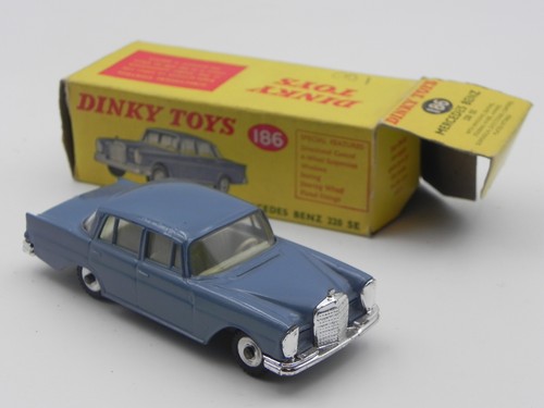 DINKY Mercedes Benz 220 Se 186 Diecast Boxed England Meccano Toys ...