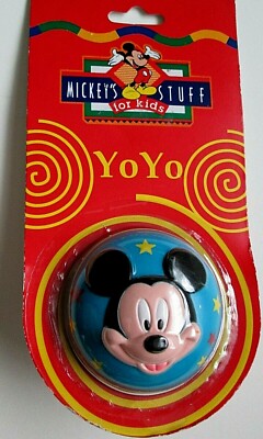 Mickey's Stuff for Kids YOYO Yo Yo Disney Mickey Mouse Toy New Retro ...