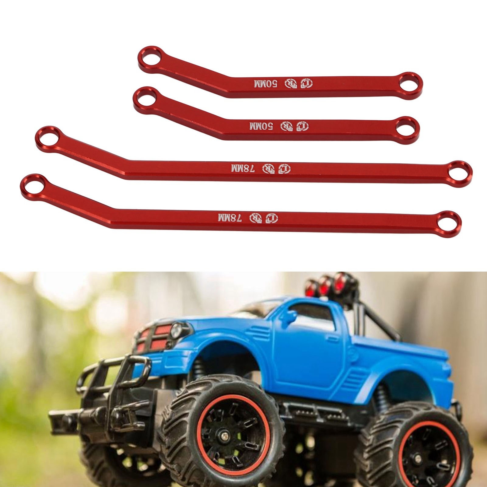 RC Lower Links RC Chassis Links Set Aluminium Alloy For FCX24 1/24 | eBay