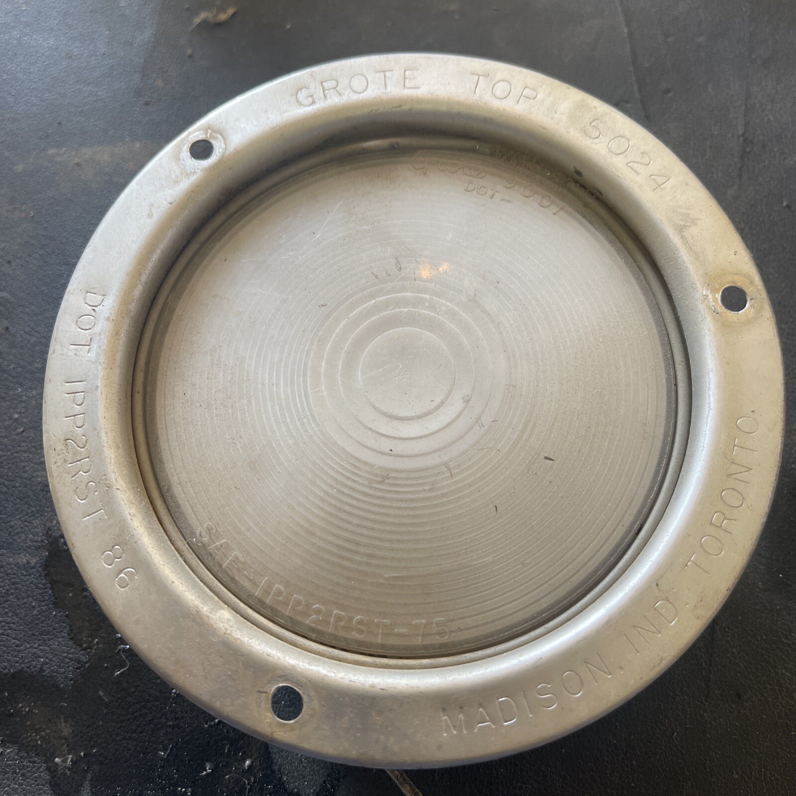 Vintage Pair Signal Light Grote 5024 SAE IPP2RST 86 | eBay