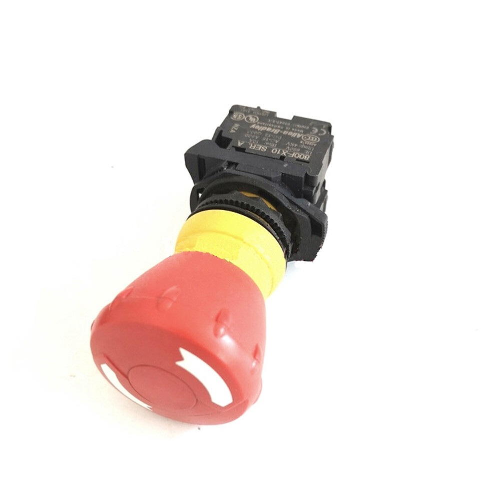 Emergency Shut Off Switch Mushroom Head Button Switch Emergency Stop