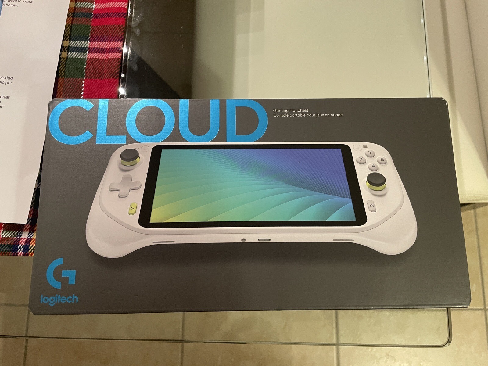 Logitech G CLOUD 64GB Handheld Console - White for sale online | eBay