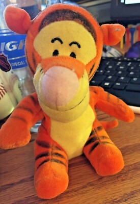 Tigger 5"' x 2" by Pooh has a rattle inside when you shake him! | eBay