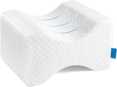 LESUMI Memory Foam Knee Pillow, Sleeping Leg Pillow, for Side Sleepers ...