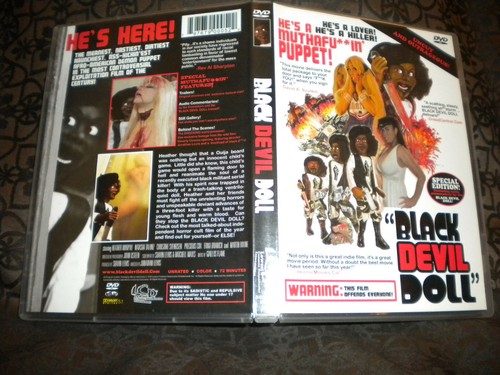 Black Devil Doll (DVD, 2009) Exploitation Sexy Killer Puppet Comedy ...