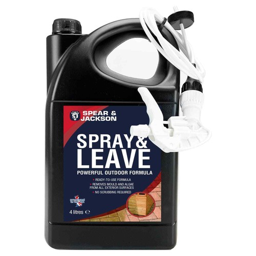 Spear & Jackson Spray & Leave Powerful Formula Outdoor Cleaner Ready To ...