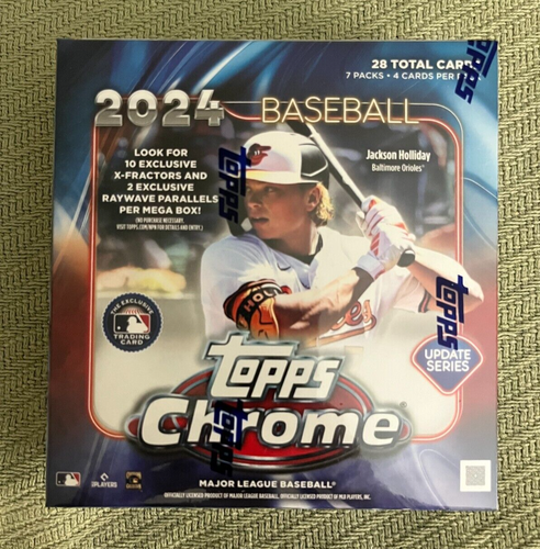 2024 Topps Chrome Update Baseball Mega Box Factory Sealed New | eBay