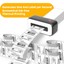4x6 Thermal Desktop Shipping Label Printer for Small Business Packages ...
