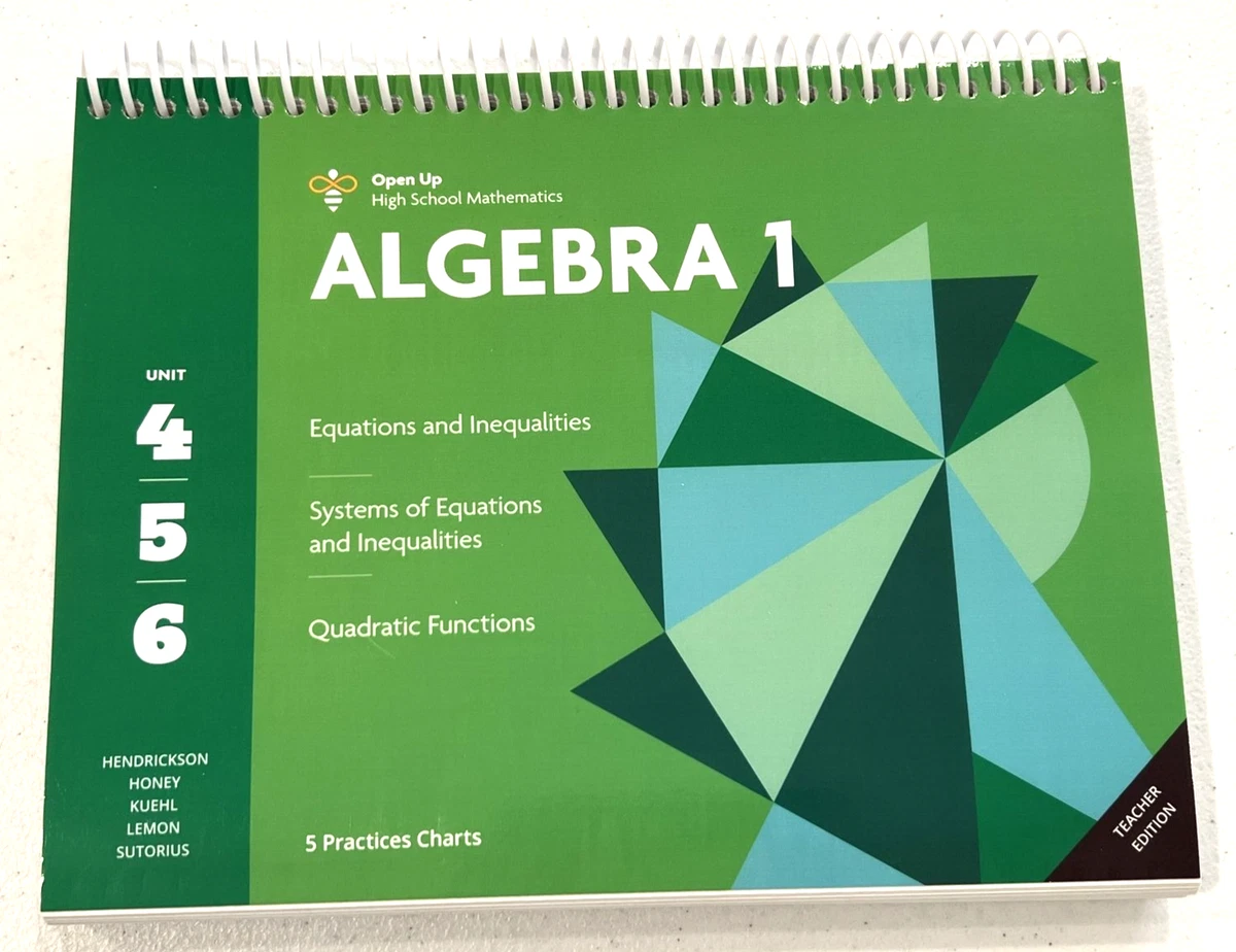 Algebra 1 Equations And Inequalities