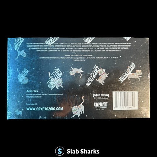 2018 CRYPTOZOIC RICK AND MORTY SEASON 1 FACTORY SEALED TRADING CARD BOX ...