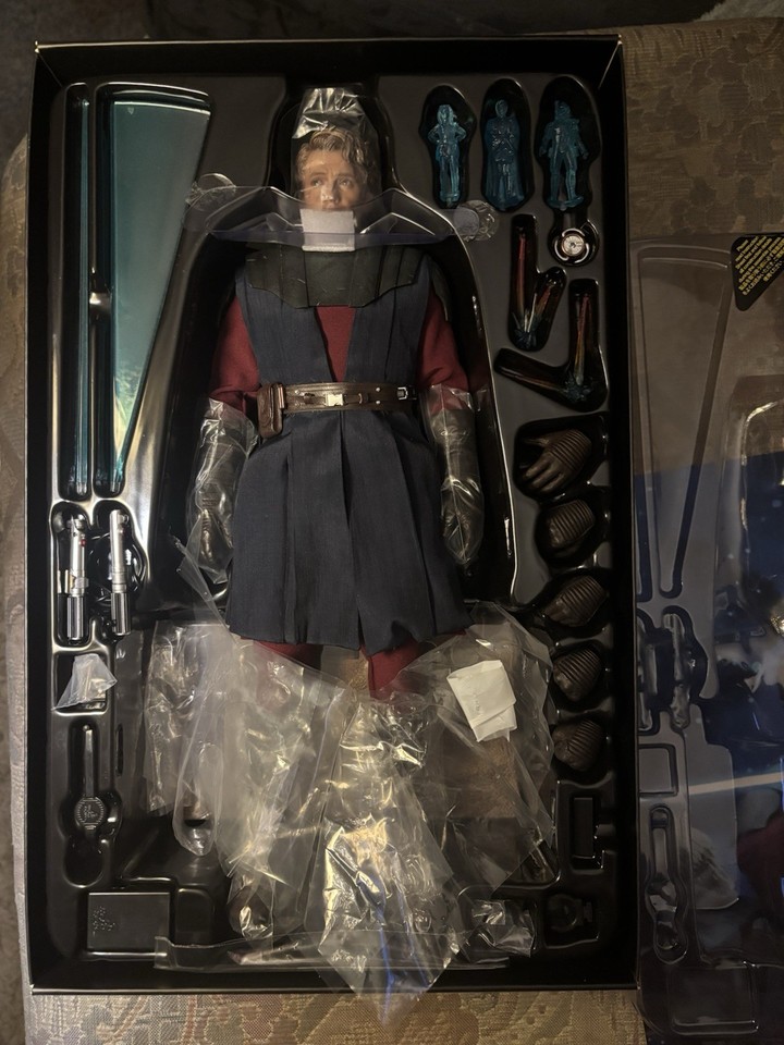 Hot Toys Anakin Skywalker Clone Wars 1/6 Scale Armor Body | eBay UK