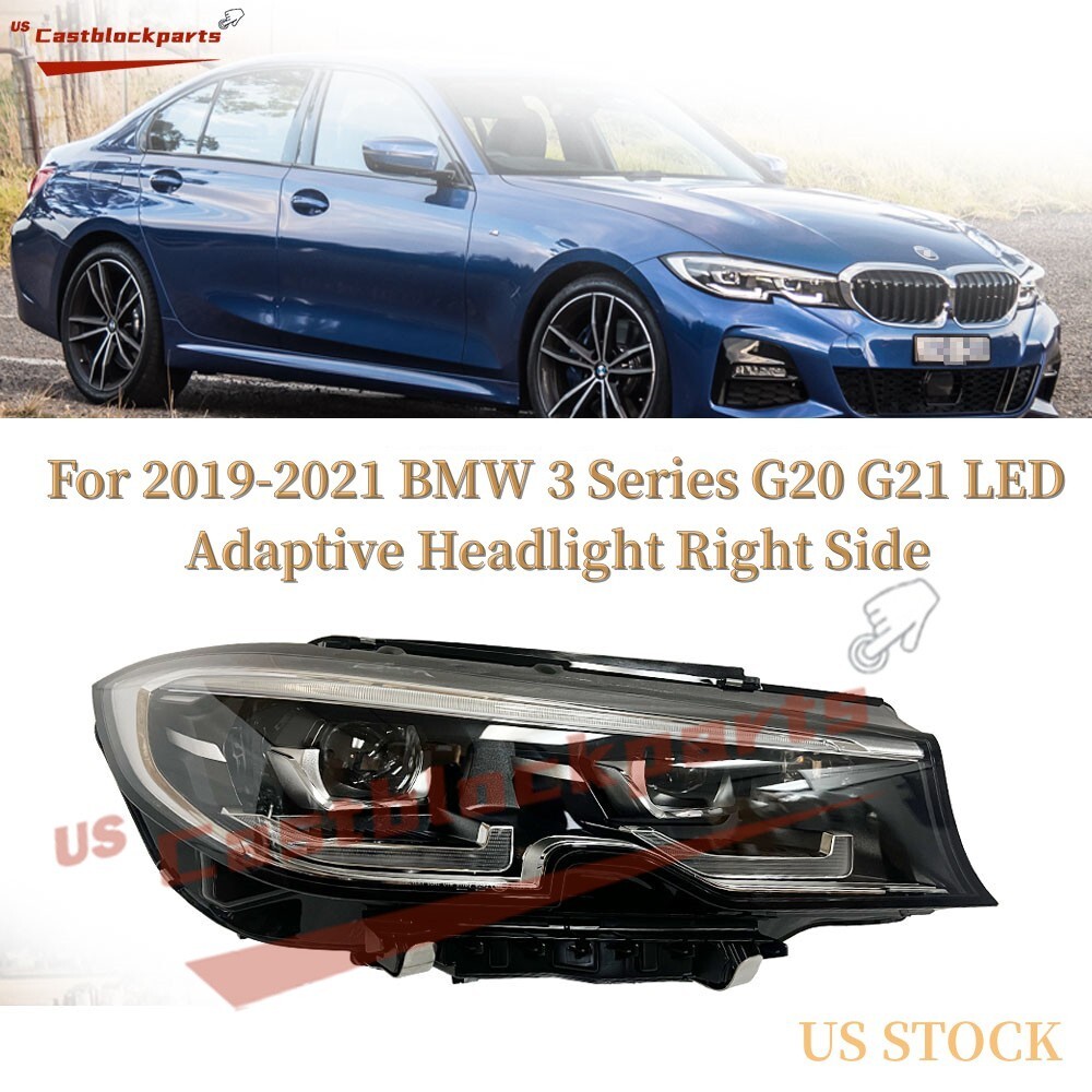 G20 LED Headlight For 2019 2020 2021 BMW 3 Series G20 G21 M3 340i R ...