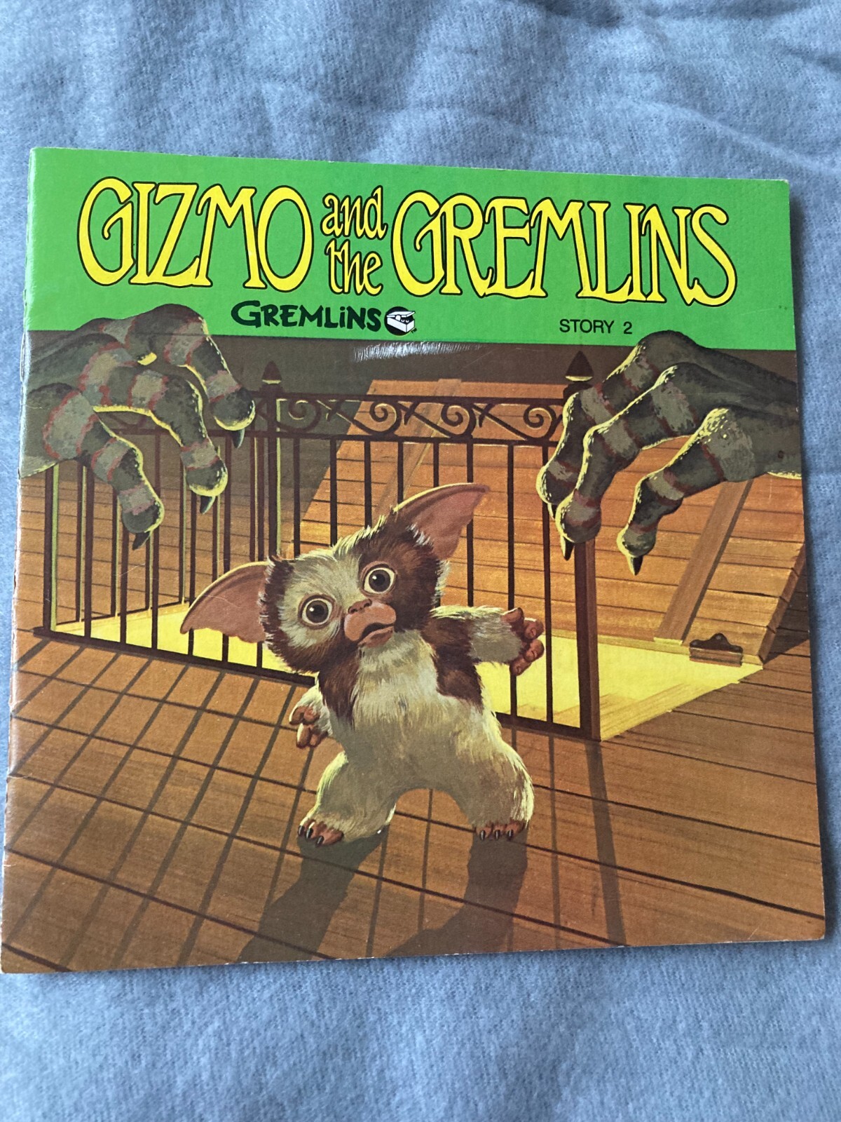 GREMLINS Gizmo and the Gremlins Book/Record Story 2, story 4, and story ...