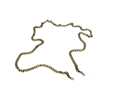 Dark brass Black chain strap only 46 inch long | eBay