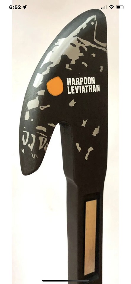 HARPOON LEVIATHAN BEER TAP HANDLE TAPPER FIGURAL BAR DECOR PROFESSIONAL ...