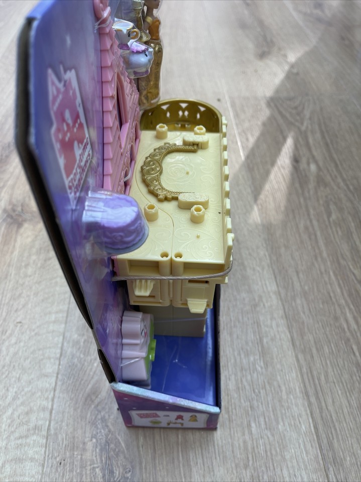 Disney Princess Belle's Castle Small Doll Playset Storytime Stackers ...