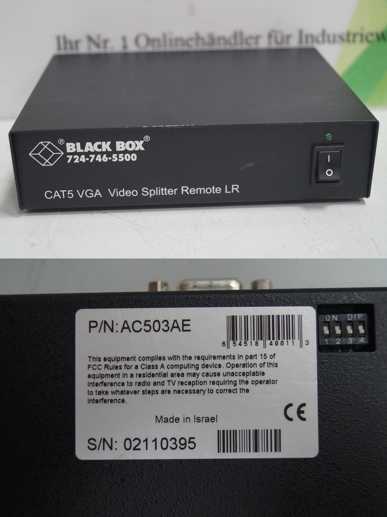 BLACK BOX 724-746-5500 / TYP AC503AE | eBay.de