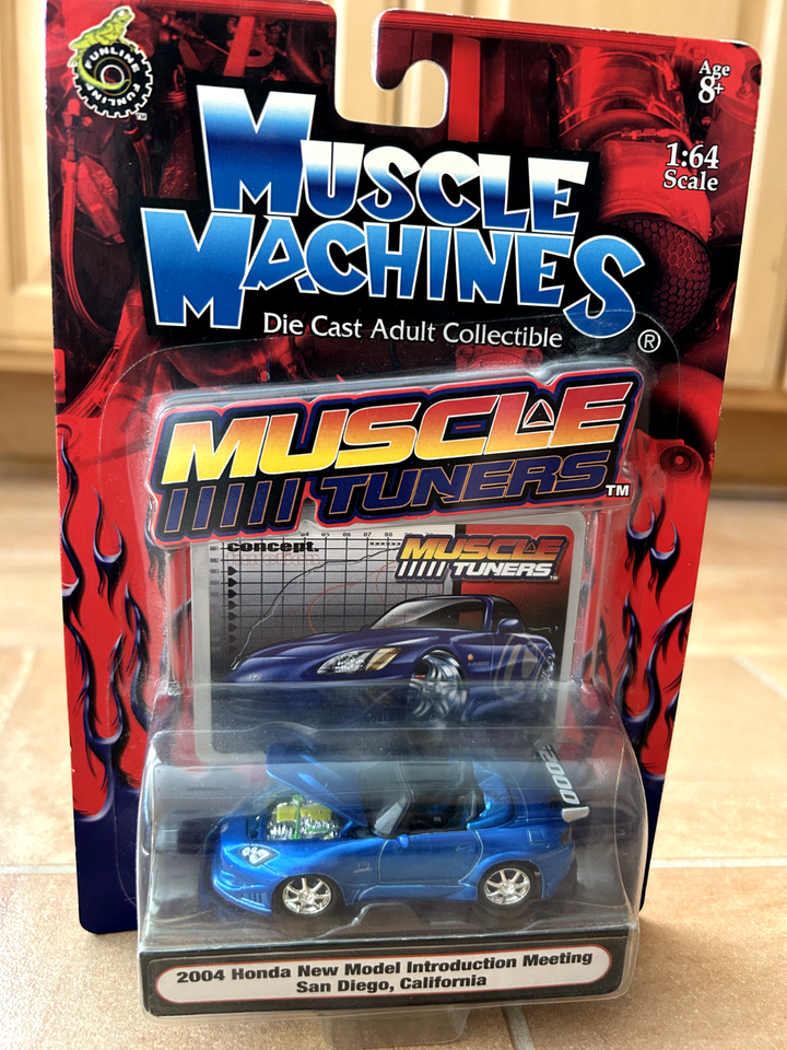 Muscle Machines 2004 Blue Honda S2000 New Model Meeting San Diego ...