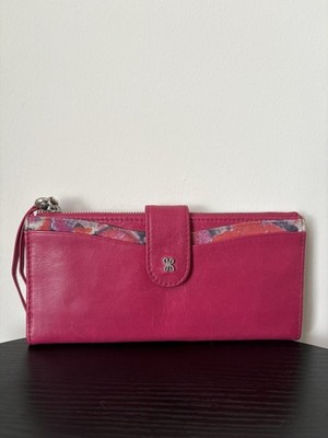 Hobo max continental wallet color fuchsia | eBay