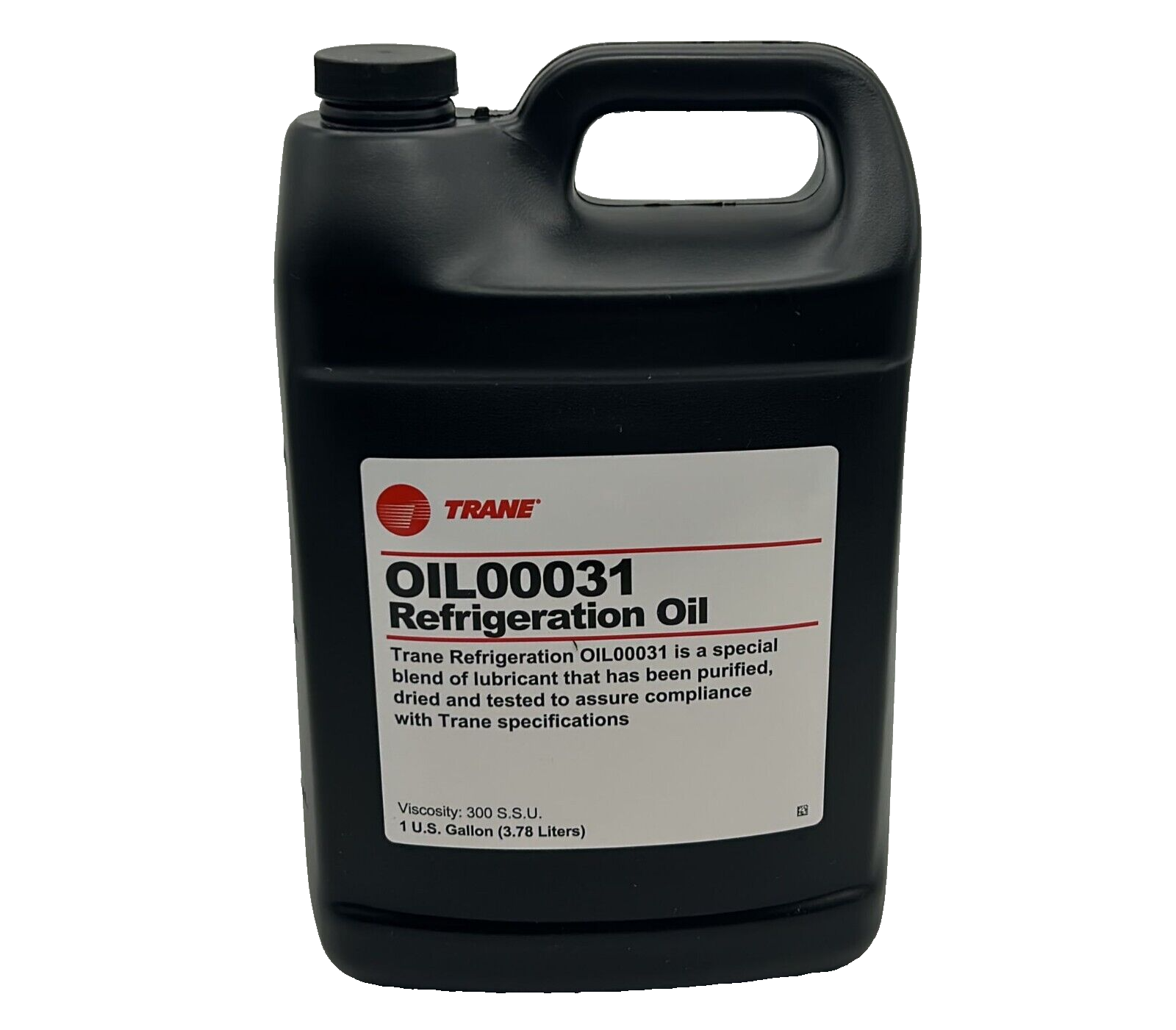 TRANE OIL00031 Refrigeration Oil, 1 Gal. This OIL00031 superseded old ...