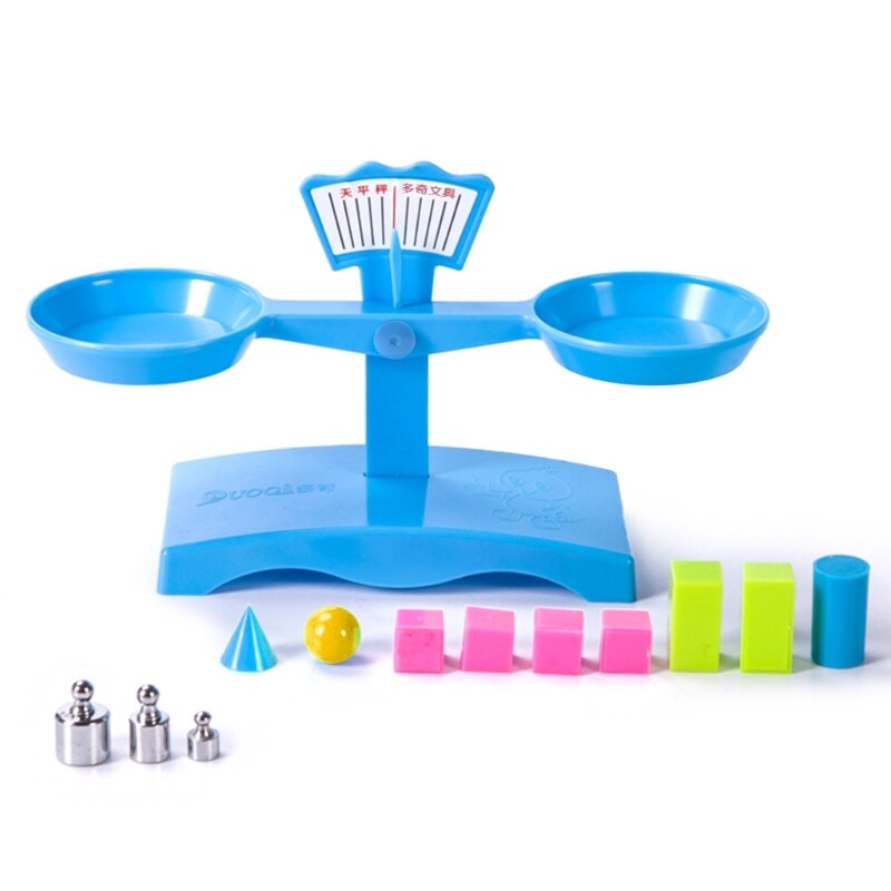 DIY Scale Lever Plastic Weighing Scale Science Math Teaching Scale Toy ...