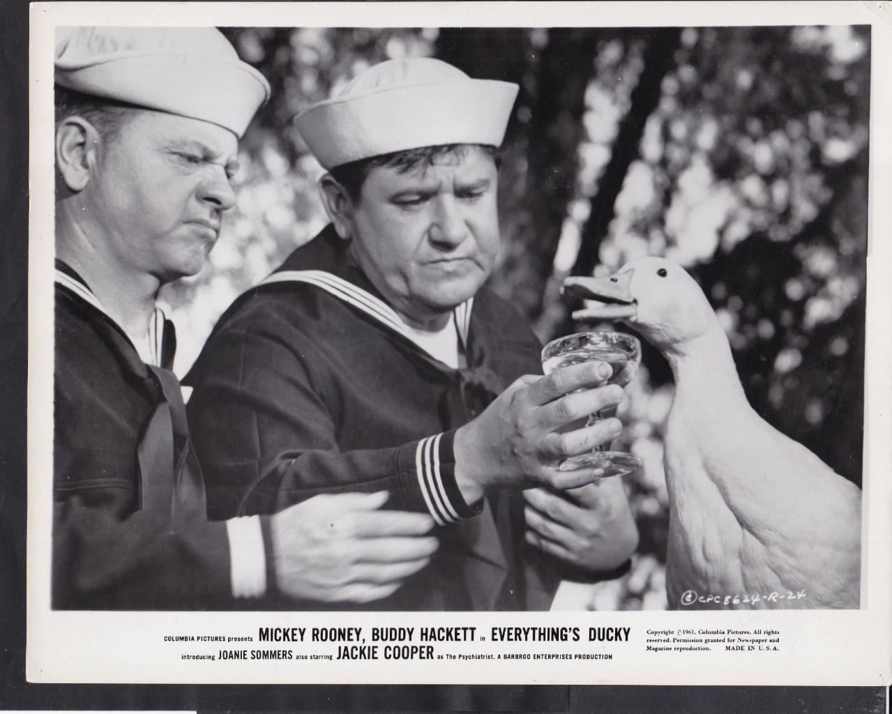 Mickey Rooney Buddy Hackett Everything's Ducky 1961 movie photo 49984 ...