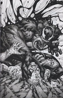 VENOM #25 (KAEL NGU EXCLUSIVE ASM #316 B&W HOMAGE VIRGIN VARIANT ...