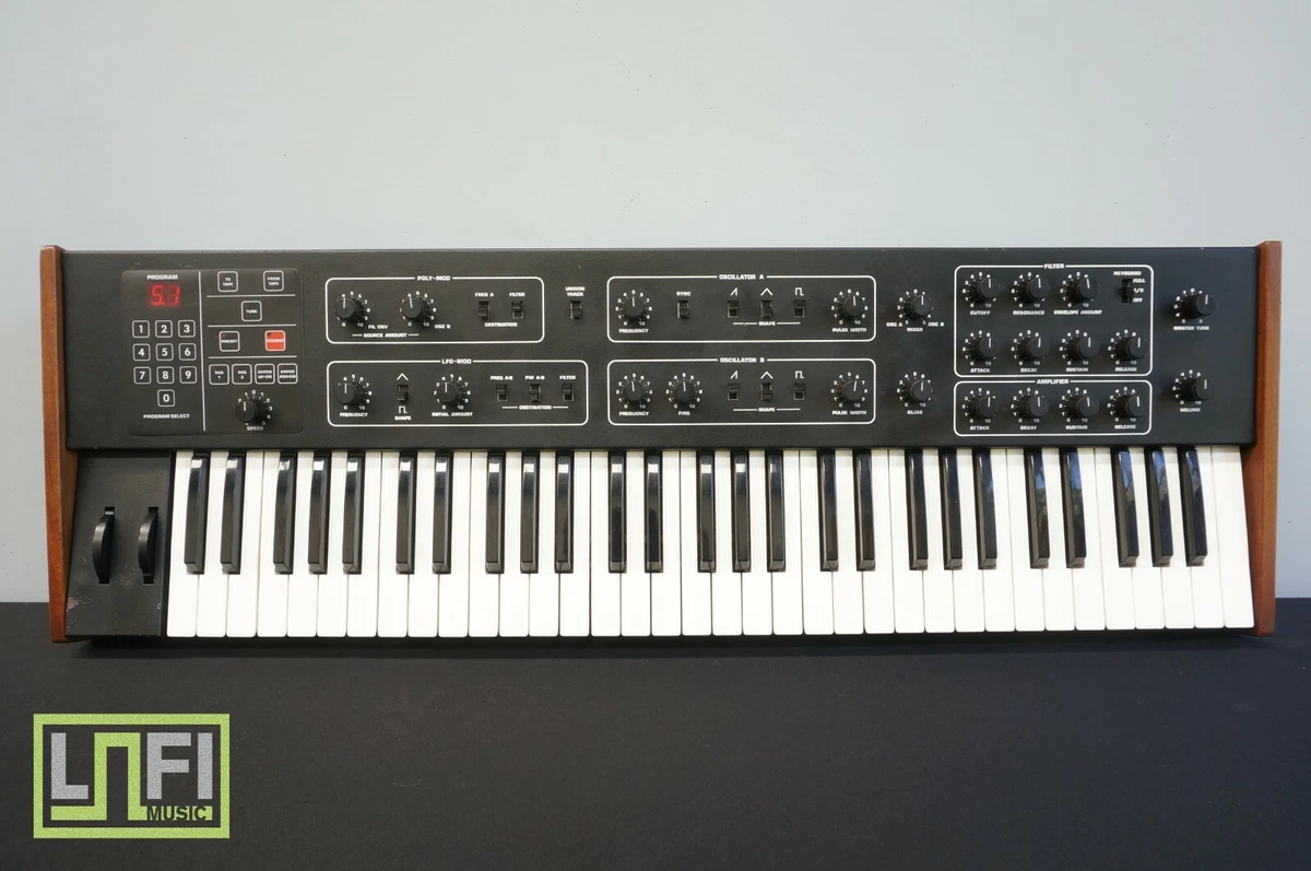 名機 ヴィンテージ アナログ シンセ Prophet-600 6ヴォイス Sequential Circuits プロフェット シーケンシャル ...