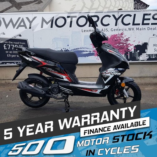 AJS FireFox 50cc scooter moped learner legal commuter | eBay UK