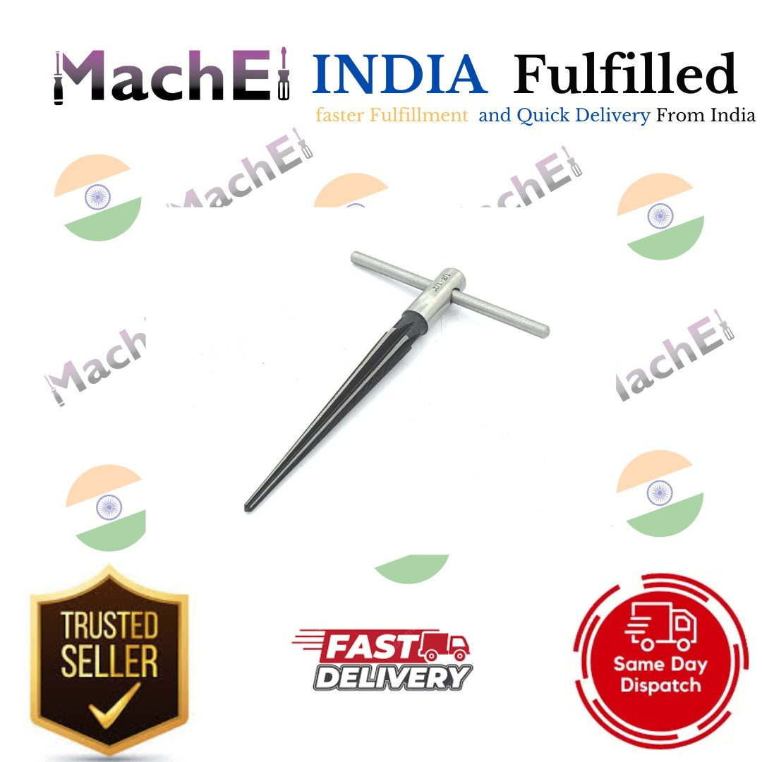 Hardened Alloy Steel Tapered Reamer to Align Holes & Remove Burrs (1/8 ...