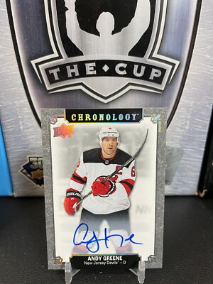 2019-20 Chronology Franchise History Autographs #FHNJAG Andy Greene | eBay