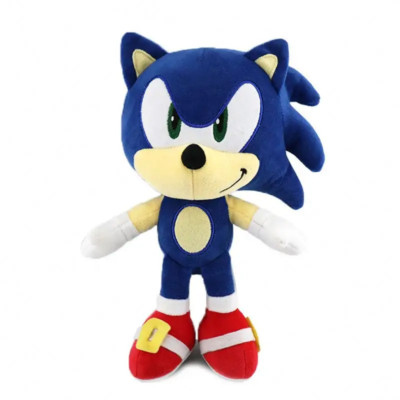 SONIC 10" Plush Plushie Sonic The Hedgehog Stuffed Animal Figure New ...