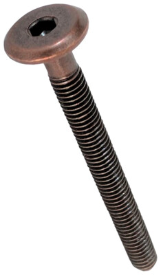 4 X Furniture Connecting Bolts Allen Headed Screw Bronzed M6 X 60mm ...