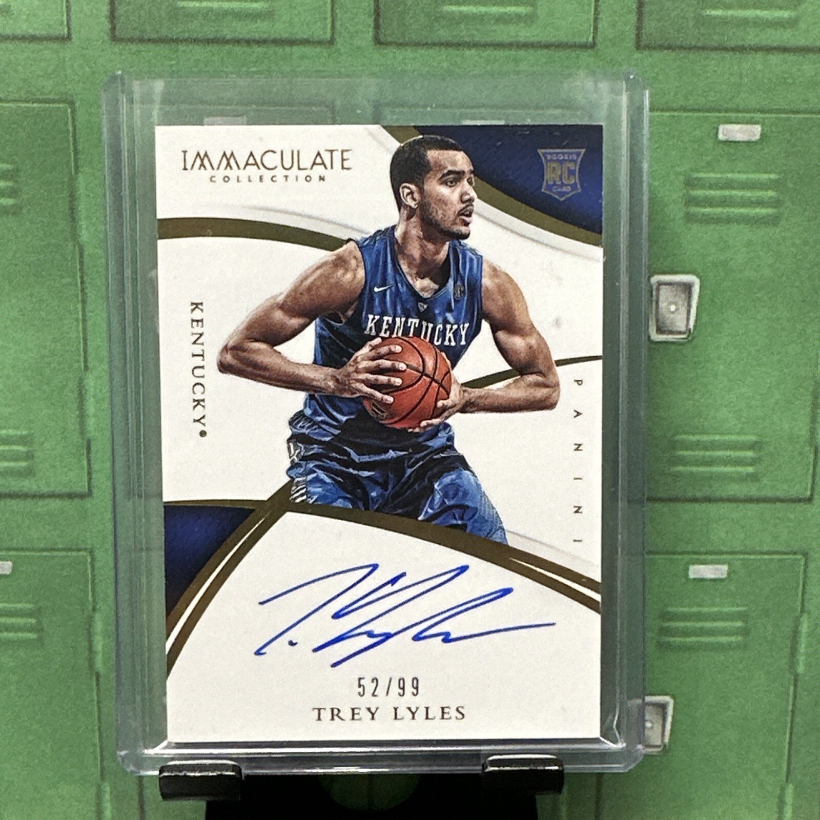 Trey Lyles 2015-16 Immaculate Rookie Autograph #353 #52/99 NCAA ...