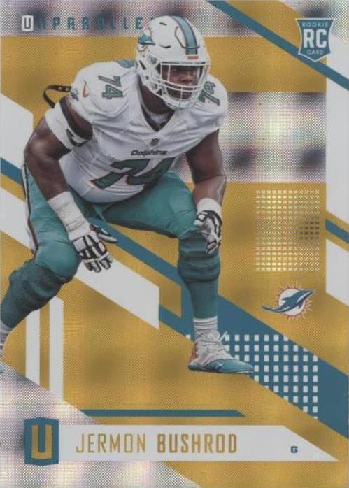2017 Panini Unparalleled - Jermon Bushrod #11 Yellow /199 (RC) for sale ...