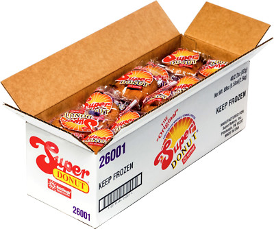 Super Bakery Original SUPER DONUT, 2.25 Ounce 40 Donuts | eBay
