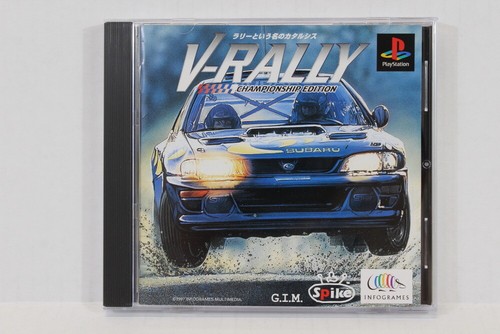 V-Rally Championship Edition CIB PS1 PlayStation PS 1 Japan Import US ...