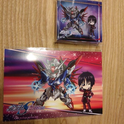 Gundam SEED FREEDOM Destiny Gundam Acrylic Block with Postcard | eBay
